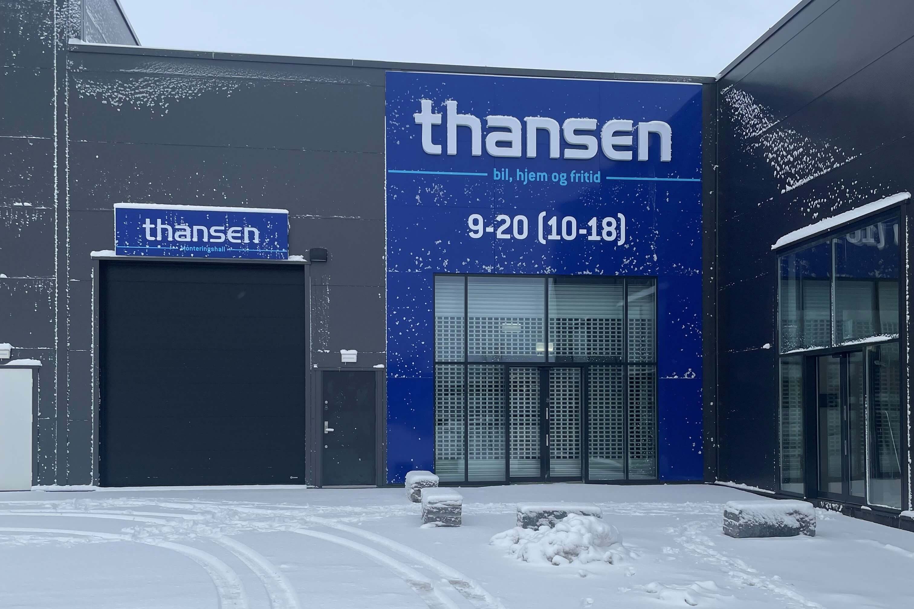 thansen Sandefjord - butikker og åpningstider